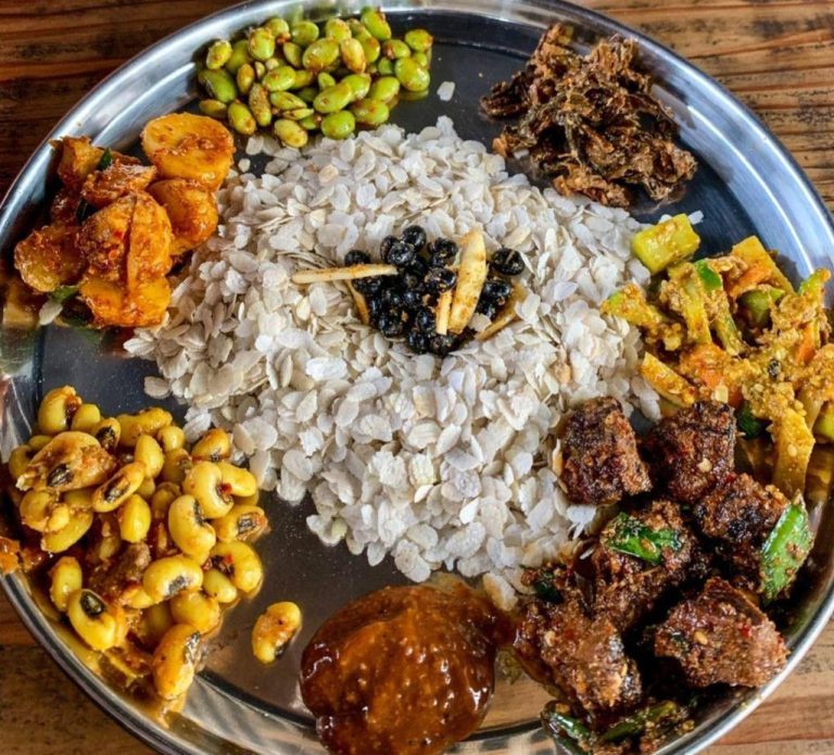 Newari food – Äja Dynasty
